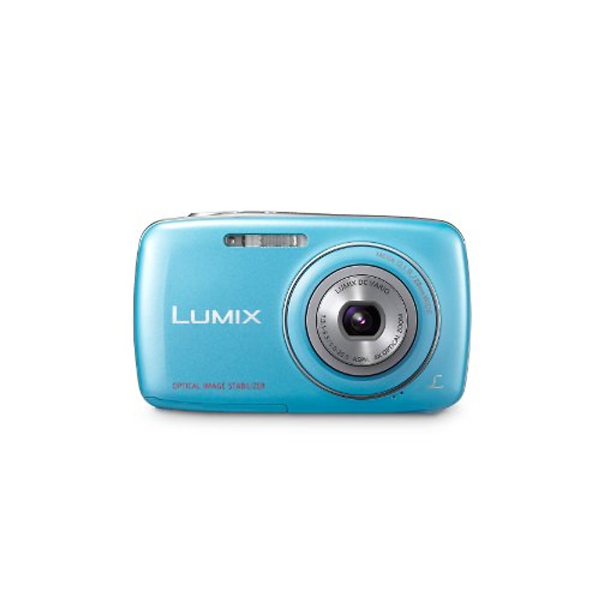 Panasonic Lumix DMC-S1 12.1 MP Digital Camera with 4x Optical Image Stabilized Zoom with 2.7-Inch LCD (Blue)