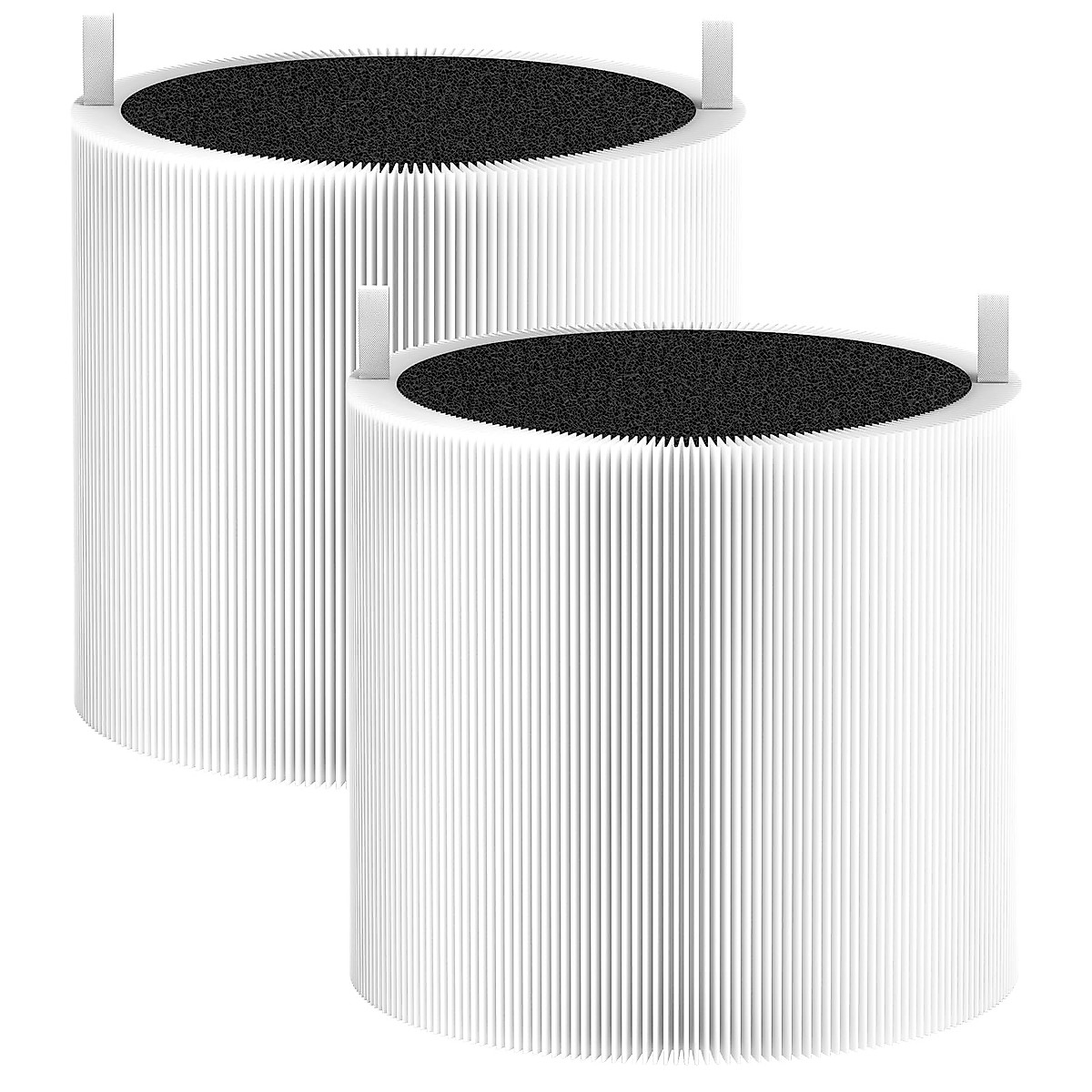 2 Pack 411i Max and 411a Max Replacement Filter,True HEPA H13 Filter, Compatible with Blue Pure 411i Max and 411a Max Air Purifier, Blueair Blue Pure F4MAX