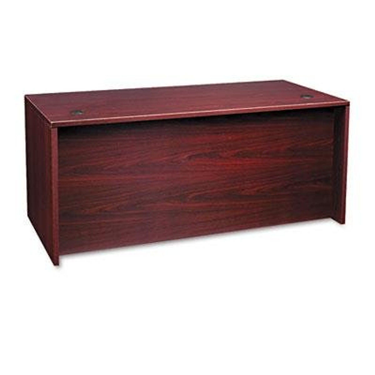 HON 10500 Series 72 by 36 by 29-1/2-Inch Double Pedestal Desk Shell, Mahogany