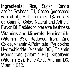 Post Cocoa PEBBLES Breakfast Cereal, Gluten Free, Cocoa Flavored Crispy Rice Cereal, Breakfast Snacks, 19.5 Oz