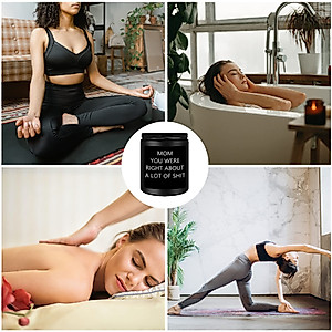 Homsolver Birthday Gifts for Mom, Mom Gifts from Daughter and Son, Mothers Day, Birthday, Thanksgiving Day, Christmas Gifts for Mom, Best Mom Ever Gifts, Funny Romance Candles Gifts for Mom