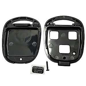 Horande Replacement Key Fob Cover Case fit for Toyota Landcruiser 100 FJ Cruiser Camry Lexus Keyless Entry Key Fob Shell 3 Buttons