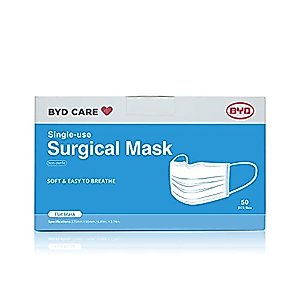 BYD CARE Single Disposable 3-Ply Mask