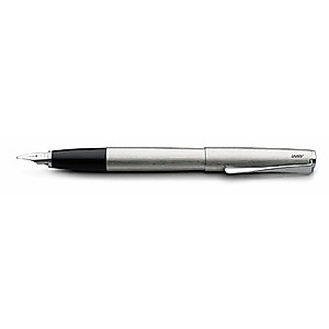Lamy Studio Fountain Pen Stainless Steel Fine