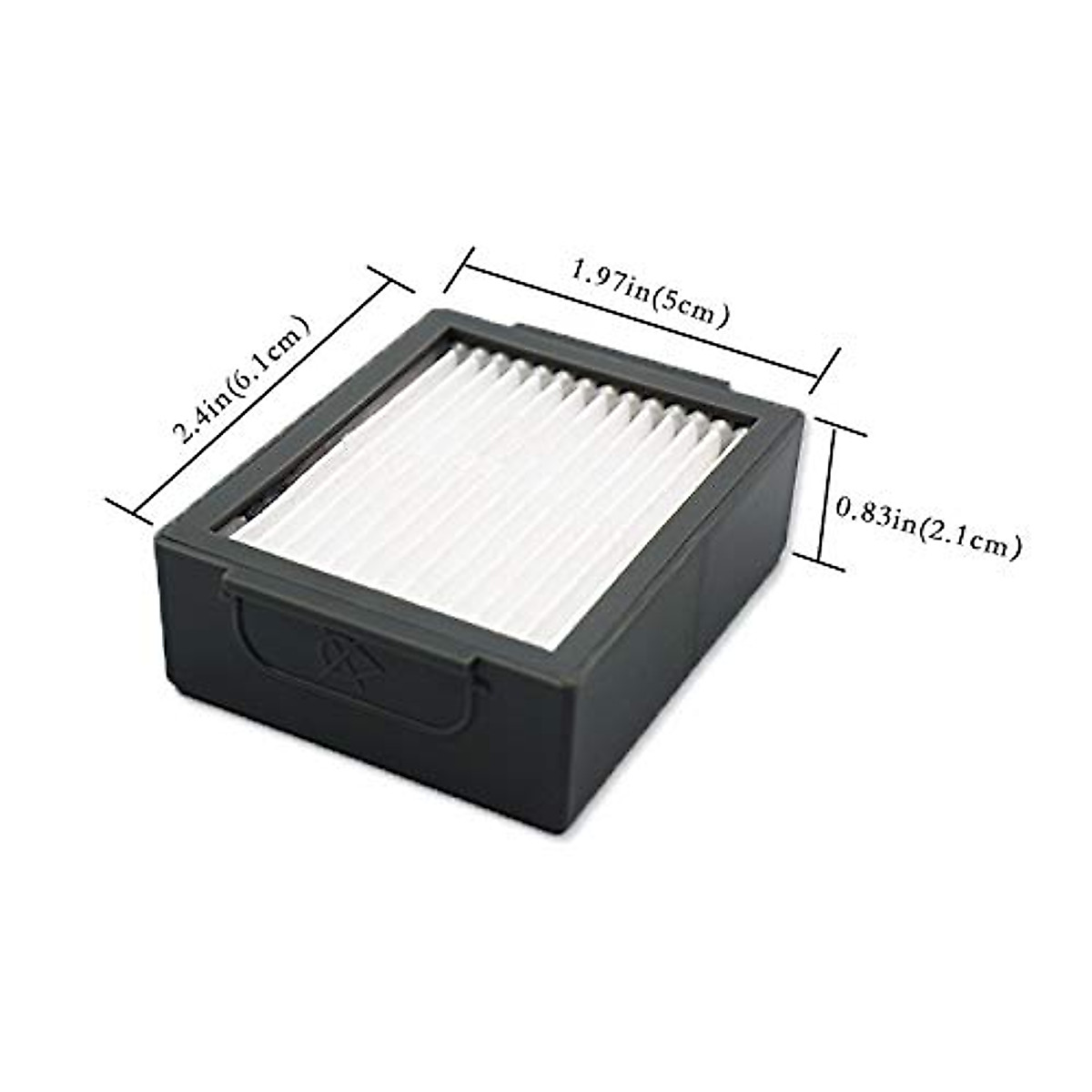 BBT BAMBOOST Replacement Parts for iRobot Roomba i7+ Plus,i7,j7,j7+ Plus,i3,i3+ Plus,e5,i6+ Plus,i4+ Plus,e6,i6,i6+ Plus, i8,i8+,e7,i4,e6,i4,Vacuum Cleaner Accessories Filter High-Efficiency Filters