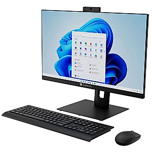 Gateway GWAP42424-BK 23.8" FHD All-in-One Intel Pentium Silver J5040 2GHz Intel UHD Graphics 4GB RAM 128GB SSD Win 11 Home in S Mode Black(Renewed)