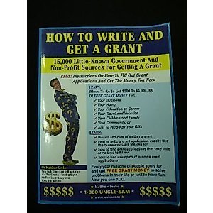 How to Write and Get a Grant