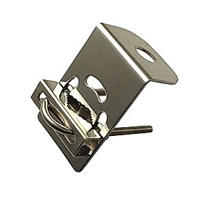 Anteenna TW-CR Mount Bracket Stainless Steel 16mm Hole for L Type UHF Female (SO-239) for 144/440MHz Ham Mobile Antenna