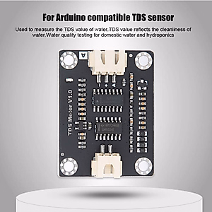 PUSOKEI Analog Water Sensor Water Quality Monitoring Machine Value of Water Measure for Domestic Water and Hydroponics