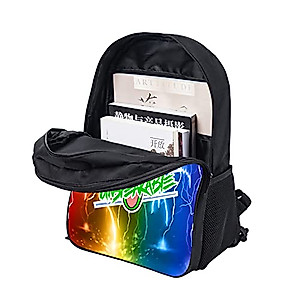 gdnwtstl Boys And Girls Backpack, Teen 3D Printing Game laptop backpack Travel Bag QWB1-One Size