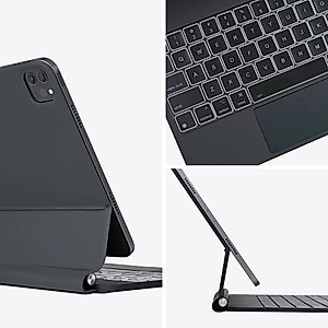 MOBEE Keyboard Case for iPad Pro 11 Inch (4th/3rd/2nd/1st) Gen 2022 & Air 6th 11 Inch (M2, 2024) & iPad Air 5th/4th Gen 10.9 Inch,Magic-Stand Keyboard Case with Multi-Touch Trackpad, Backlit, Magnetic