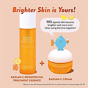 LANEIGE Radian-C Brightening Treatment Essence: Brighten and Visibly Smooth