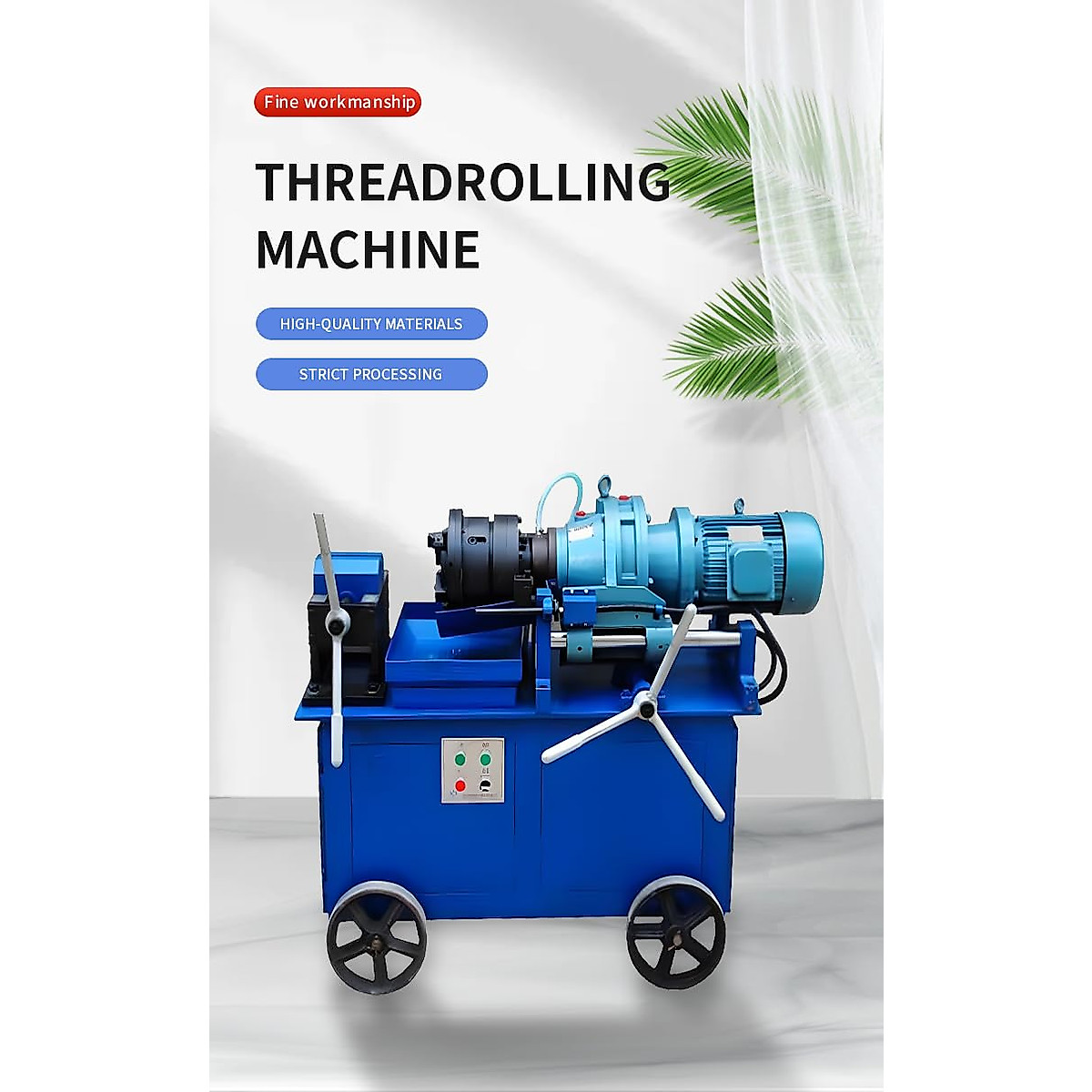 Screw and Nail Making Machine High-Speed Rebar Thread Rolling Machine