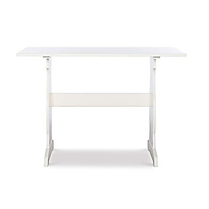 Linon Lucy Coffee Nook - White 66.25 x 34.5 x 50.25