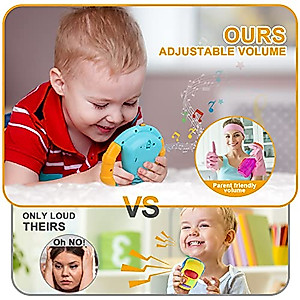 TOY Life Baby Toy Keys with Steering Wheel Toy - Toy Key for Toddler and Infant and Kids Steering Wheel - Play Keys Toys - Baby Musical Light Up Toys for Babies 18 Months (Car Keys & Steering Wheel)