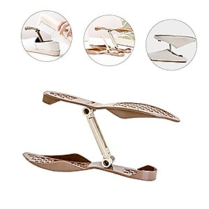 Abaodam Shoe Organizer Shelving Brackets Shoe Rack for Closet Adjustable Shelf Brackets Stackable Shoe Slots Adjustable Shoe Slots Closet Shoe Organizer Shoe Slots Rack Shoes Holder Japan