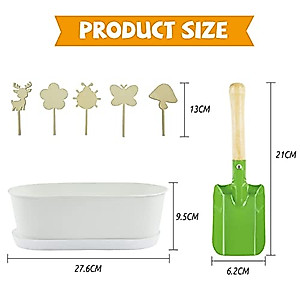 Paint and Plant Tomato Garden Kit for Kids - Complete Indoor Growing Gardening Set with Tomato Seeds for Kids to Plant by Grow Margo