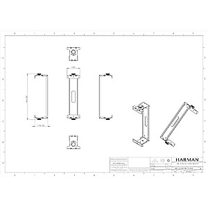 JBL Professional EON700 Series Universal Yoke Mount