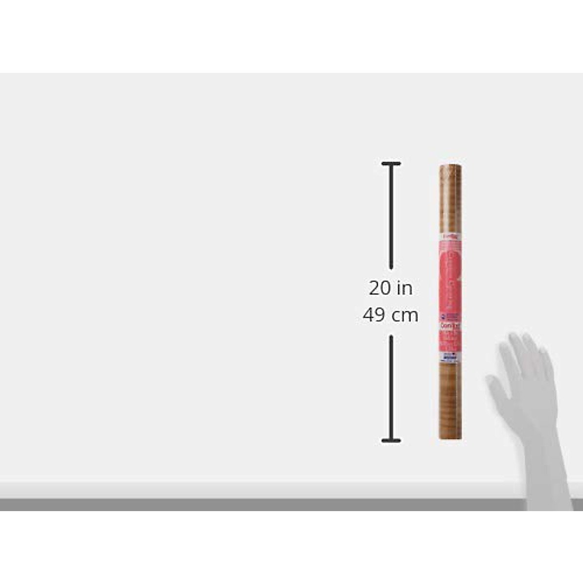 Con-Tact Brand Self-Adhesive Creative Covering Shelf and Drawer Liner, 18"x9', Knotty Pine