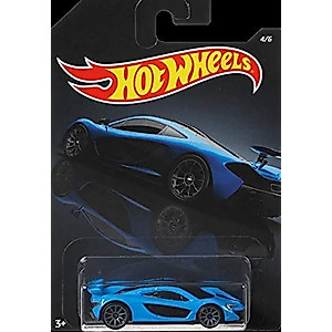Hot Wheels 2019 Walmart Exclusive Exotics - '14 Corvette Stingray, '17 Ford GT, Bentley Continental Supersports, McLaren P1, Porsche 934 Turbo RSR, Lamborghini Huracan LP 620-2 Super Trofeo - Set of 8