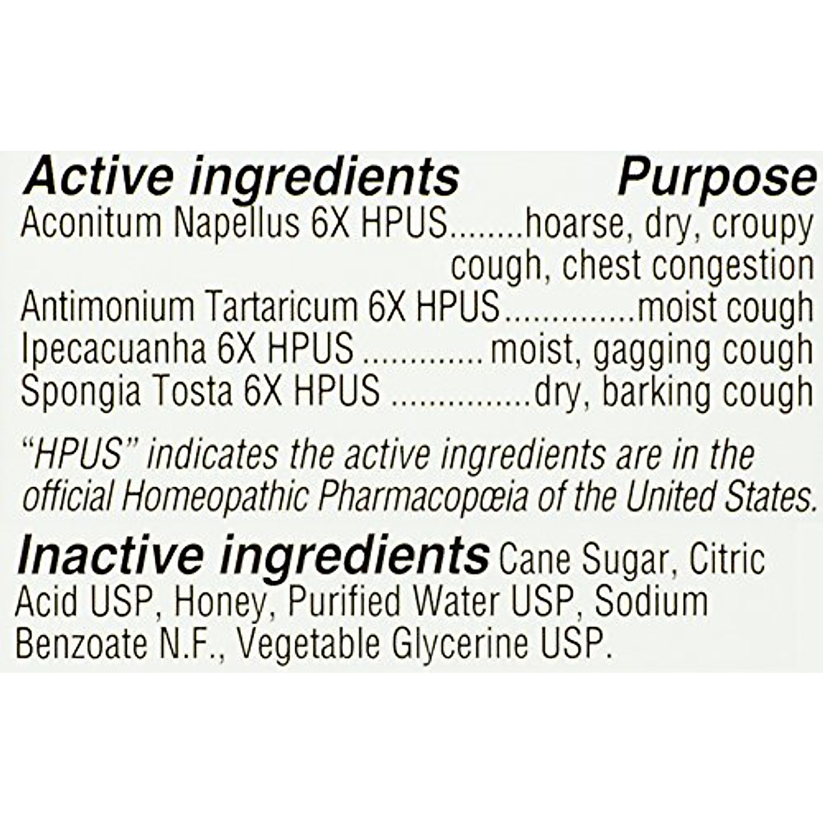 Cough Syrup for Kids Ages 2+ 100% Honey for Kids by Hyland's, Decongestant, Natural Relief of Cough and Chest Congestion, 4 Fl Oz
