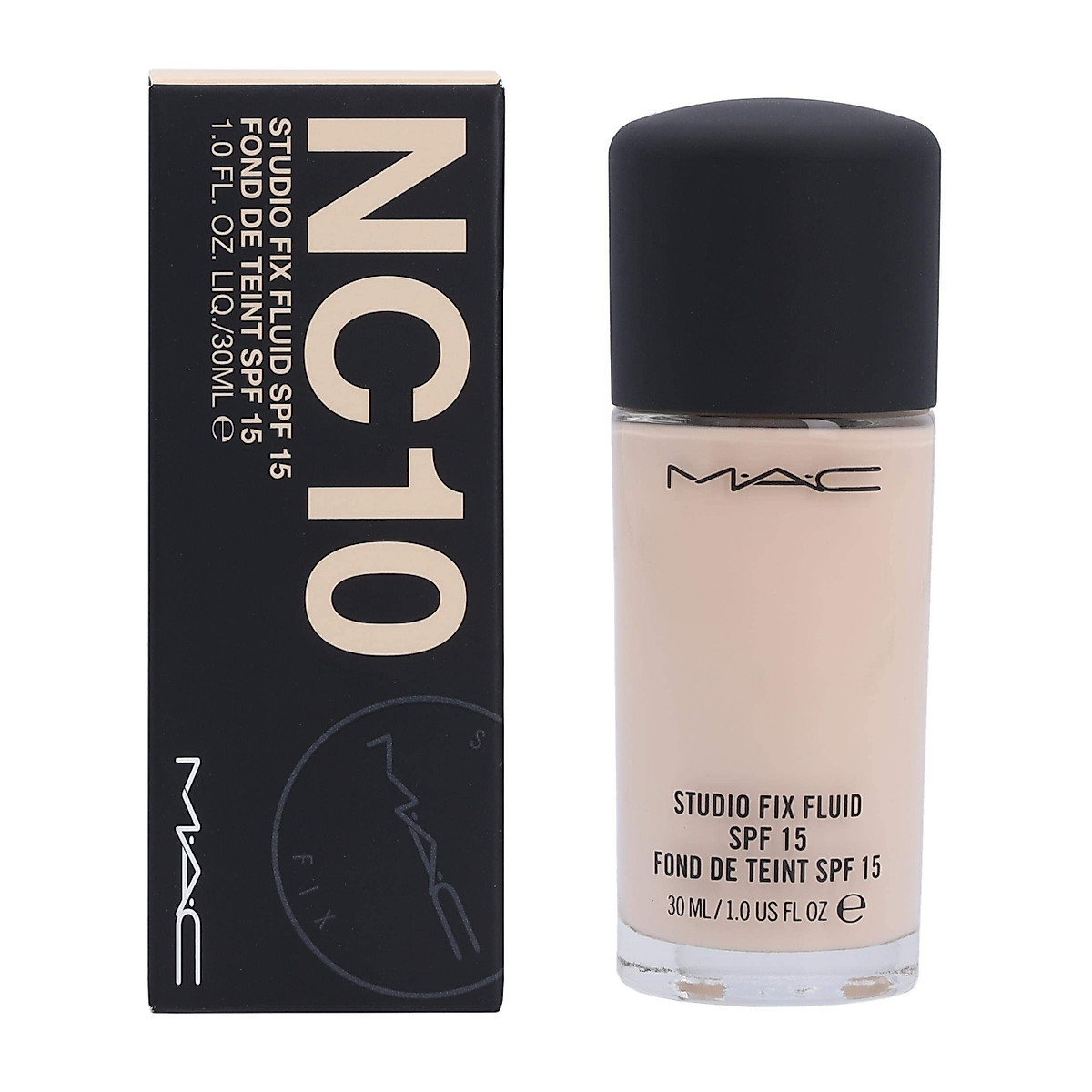 Mac Studio Fix Fluid Spf 15 Foundation Nc 10 30ml/1 Oz