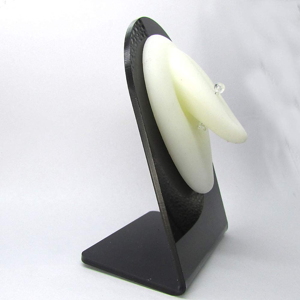 NewkeepsR 5pcs-14G(1.6mm) Thickness, 16mm(5/8'') Length, Bioplast Flexible Clear Tongue Ring Plastic Retainer, Unnoticeable Flat Labret Spacers