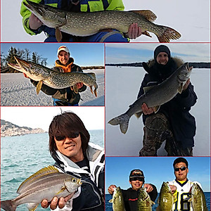 DONQL Crankbaits Fishing Lure Set Minnow Baits Kit Wobbler Topwater Lures with Hooks Hard Popper Lures for Saltwater Freshwater Trout Bass Perch Salmon Fishing (Type 1-4.5 cm / 4g)