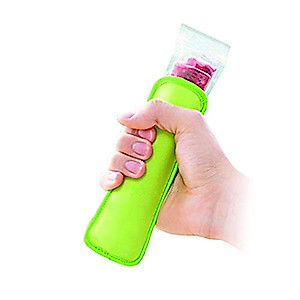 Popsicle Holder Bags Popsicle Sleeves Ice Pop Sleeves Reusable Ice Freezer Protective Cover (6 Pack)