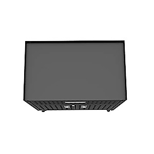 Manhattan Comfort Fortress Storage Units, Charcoal Gray