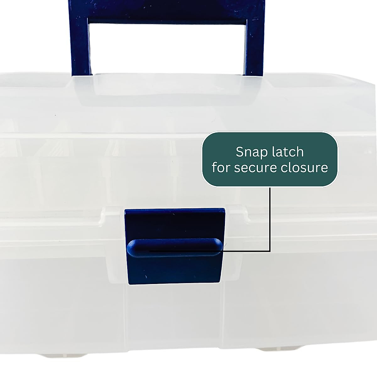 Tiered Storage Box with 3 Shelves