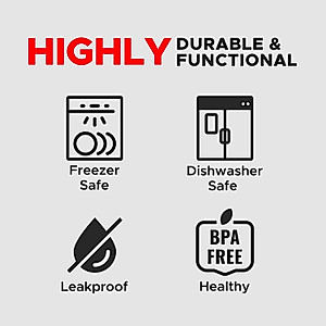 eoglo Reusable Food Storage Bags, BPA FREE, Dishwasher Safe 8 Pack XLarge Gallon Size Freezer Bags