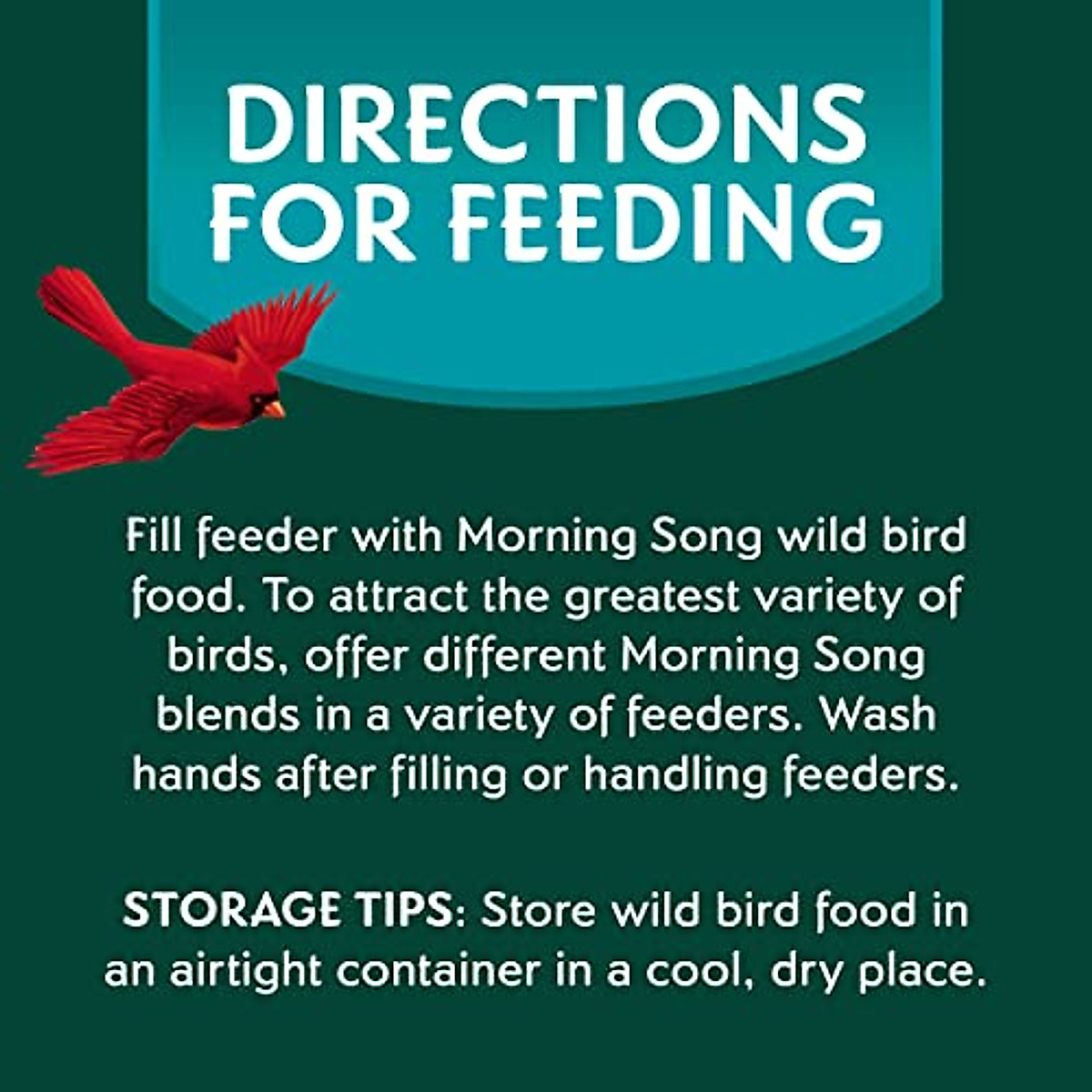 Morning Song Clean & Free Shell Free Wild Bird Food, Premium No Mess Bird Seed for Outside Feeders, 10-Pound Bag