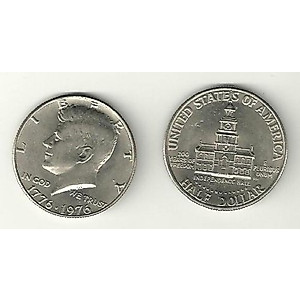 Kennedy Bicentennial Half Dollar 1776-1976 P