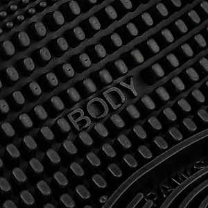 Chi for Dogs Wet/Dry Grooming Glove with Bamboo Charcoal Infused Rubber Dual Sided Dog Grooming Glove - 2-in-1 Grooming Glove | Fun Dog Grooming Tool for Brushing, Massaging, and Scrubbing