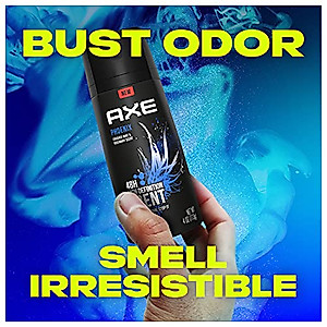 AXE Body Spray Deodorant Phoenix for Long Lasting Odor Protection Deodorant for Men Formulated Without Aluminum 4.0 oz