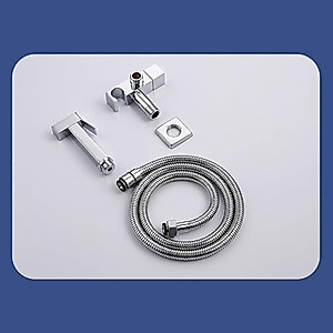 BINCAVIDOU Handheld Bidet Sprayer for Toilet, Complete Toilet Hygiene Shower Kit, Toilet Bidet Sprayer, Independent Switch Bidet for Pressure Relief Nozzle