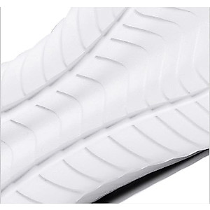 inupon Womens Slip On Knit Sneaker No Tie Sock Walking Shoes Casual Work Shoes (9, Black)