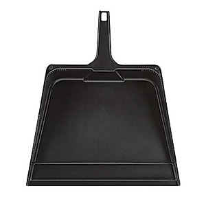 AmazonCommercial 16" Jumbo Dustpan with Heavy Duty Handle - 6-Pack