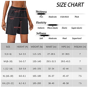 SANTINY Women's 5''/ 7''/9'' Hiking Cargo Shorts Quick Dry Lightweight Summer Shorts for Women Athletic Golf Zipper Pockets(Light Grey_L)