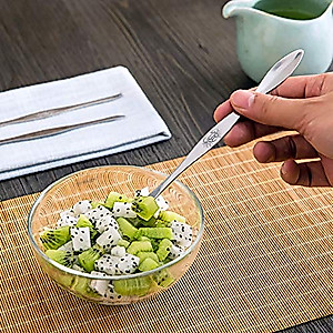 ccHuDE 10 Pcs Mini Natural Wood Crab Lobster Hammer Mallets and 2 Pcs Stainless Steel Crab Leg Forks Seafood Tool Sets