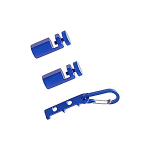 Mulcort Tall Stair Gauges for Framing Square with Holder Carabiner Stair guages Knobs Tool for Circular Saw Metal Stair Stringer Layout Tool for Carpentry Squares Stair Rafter Gauge Clamps