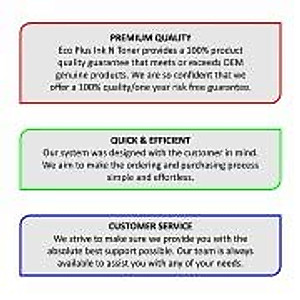 Eco Plus Ink N Toner Brother Compatible Drum Unit, DR350 Drum Unit, Black, 12K Yield