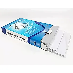 50 Sets of A4 Size Inkjet Print PVC ID Card Making Sheets - Non-Laminated Materials