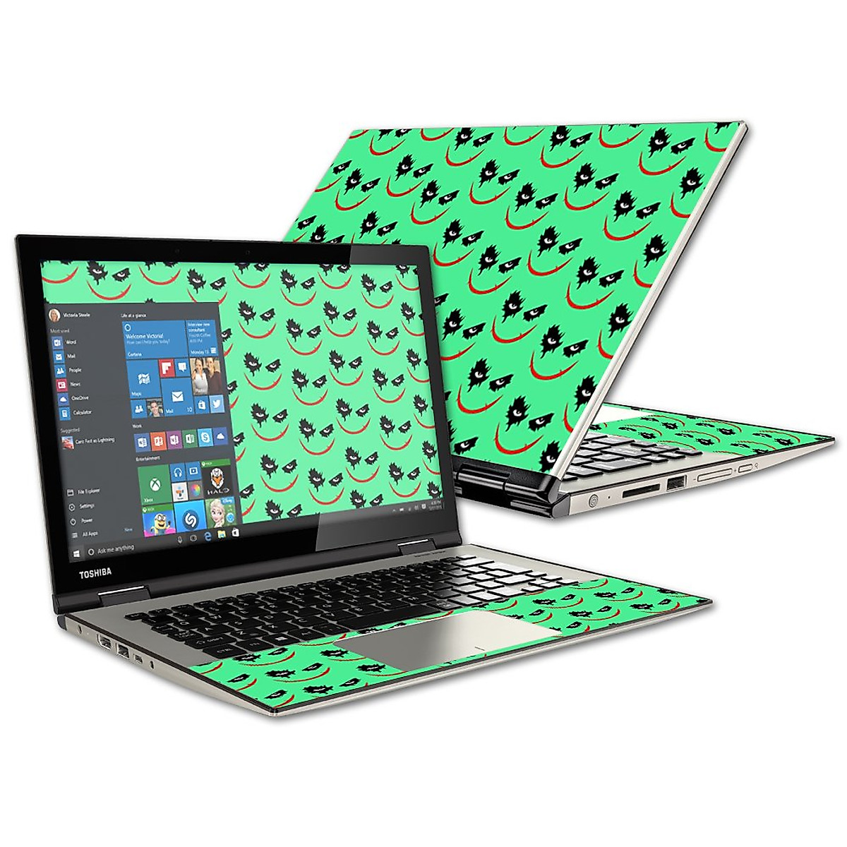 MightySkins Skin Compatible with Toshiba Satellite Radius 12.5" wrap Cover Sticker Skins Why So Serious