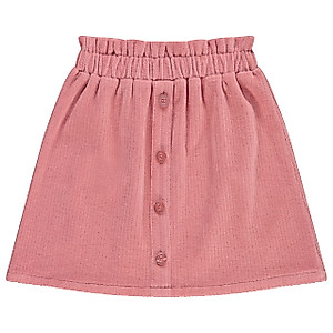 BTween Girls' 4-Pack Outfit: Dress, Skirt, Tee, Leggings, 95% Cotton, 5% Spandex, Sizes 4-12