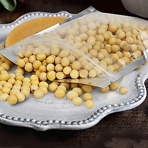 EggFoil 100 Pack Large Smell Proof Bags, 5.5x7.8 Inch Heat Sealable Foil Reusable Zip Bags with Ziplock for Food Package and Storage