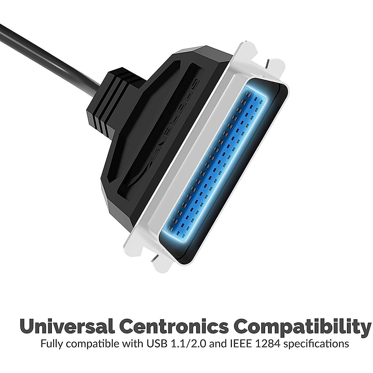 SABRENT USB to Parallel IEEE 1284 Printer Cable Adapter (CB-CN36)