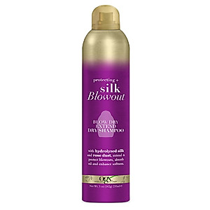 Ogx Silk Blowout Blow Dry Extend Dry Shampoo 5 Ounce (2 Pack)