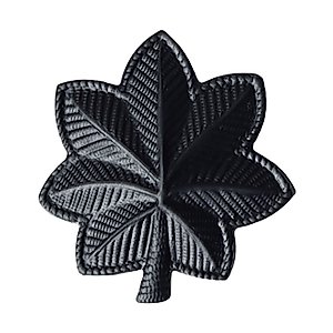 US Army Black Metal Pin-On Rank - Lieutenant Colonel